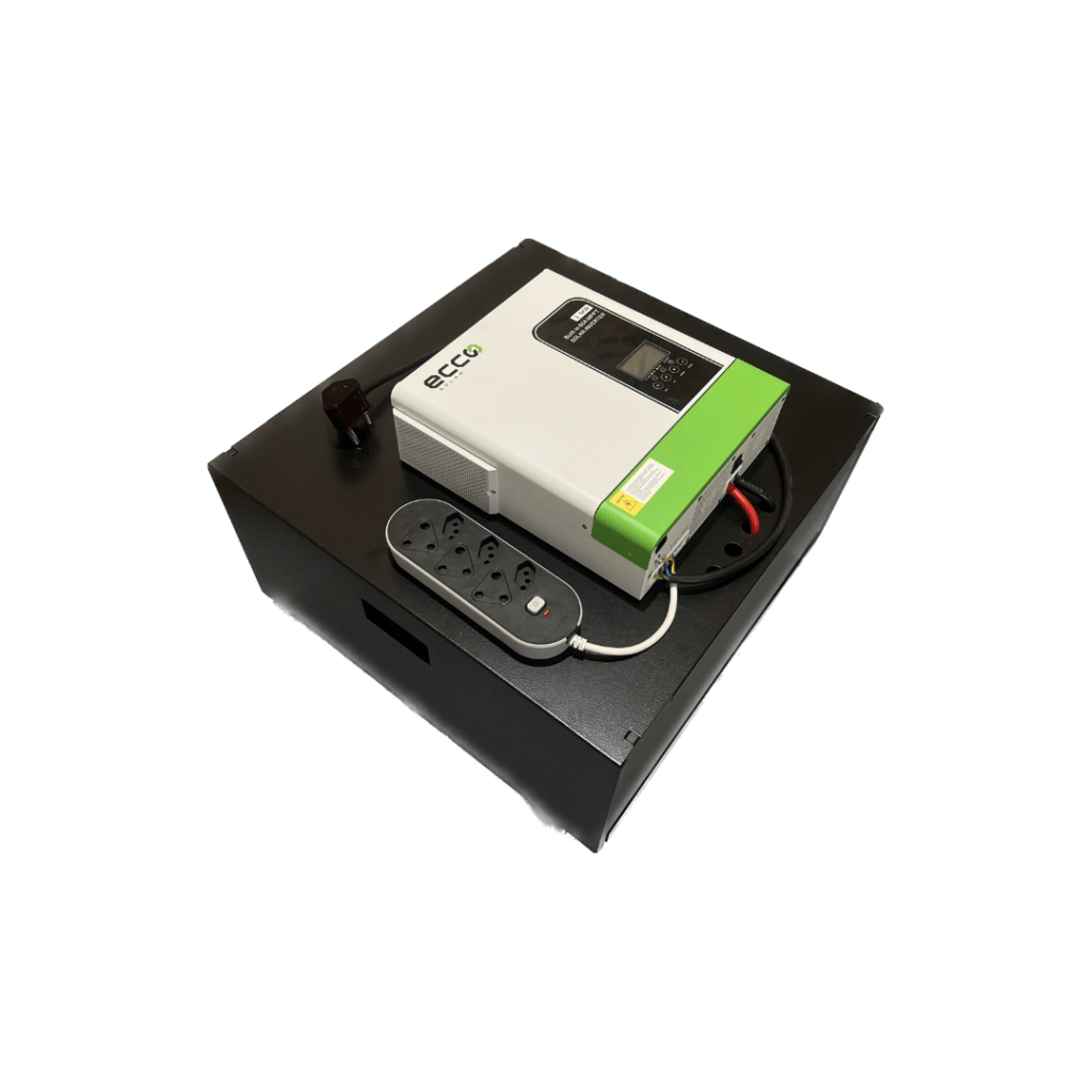 3.5kVA 3500W ECCO Hybrid Inverter with 2x 120Ah Deep Cycle Batteries ...