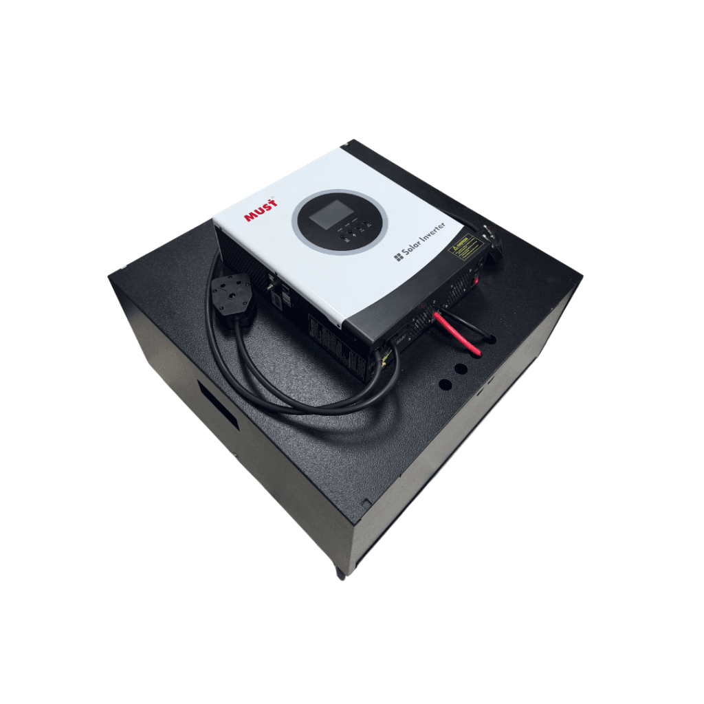 3KVA / 3000W 24V MUST Portable Plug And Play Power System + 2x 200AH ...