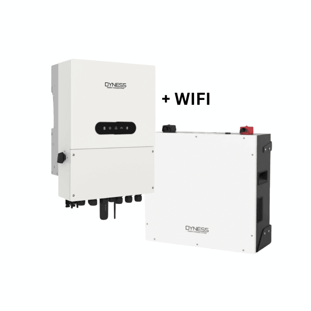 Dyness 5kW Single-Phase LV Hybrid Inverter / CT & WiFi +1x Dyness 5 ...